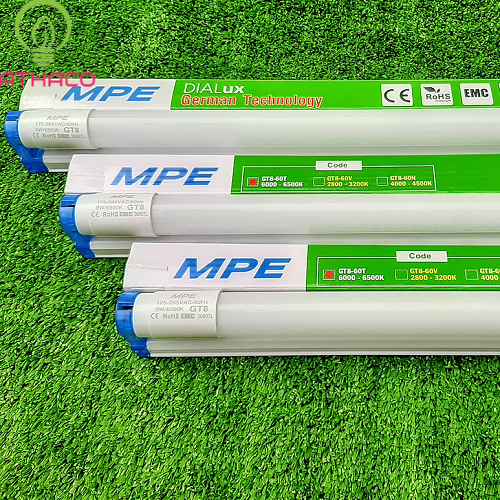 Bóng đèn tuýp LED 0.6m MPE 9W GT8-60T – Đèn led giá rẻ